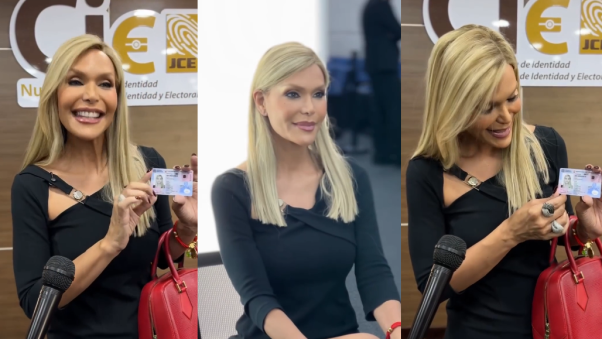 Lo que piensa Georgina Duluc de la nueva cédula de identidad que se ha ...