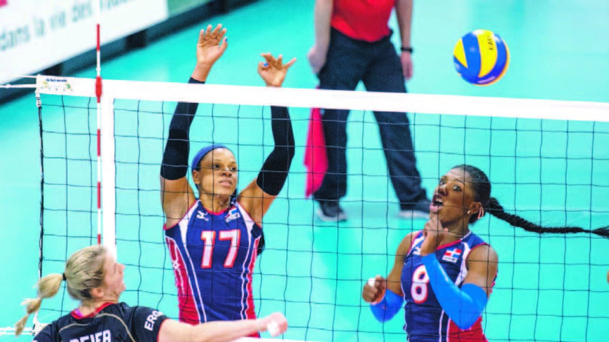 Alemania vence a RD en voleibol