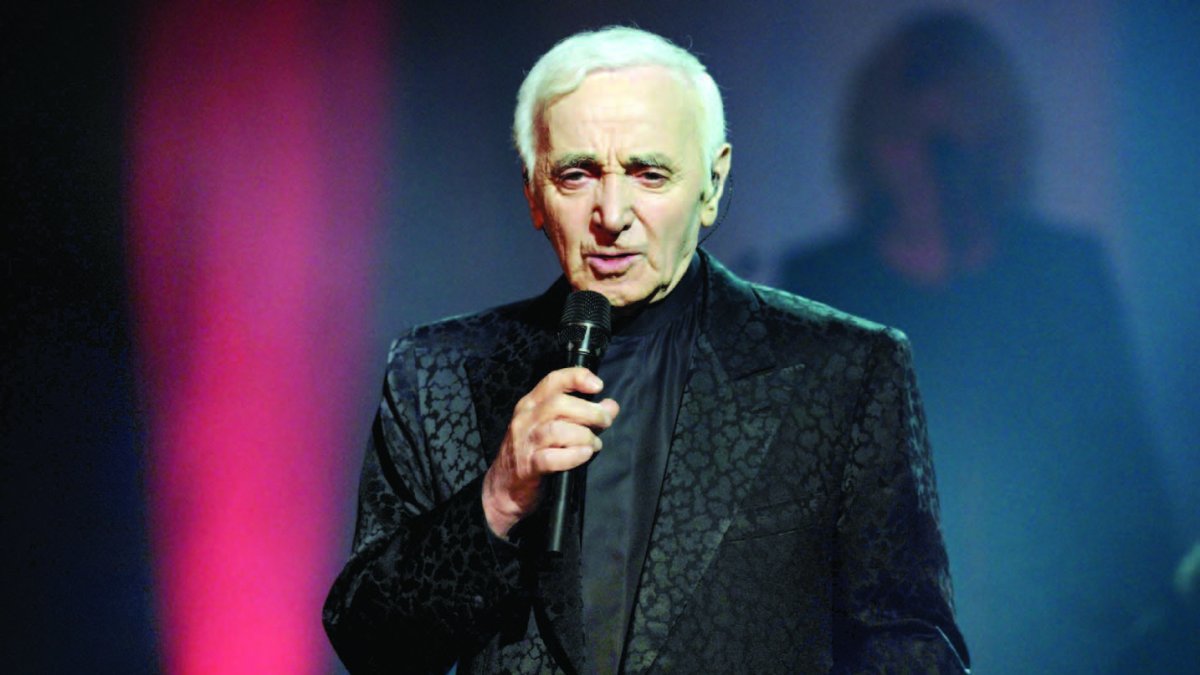 CHARLES AZNAVOUR cumple mañana 92 años