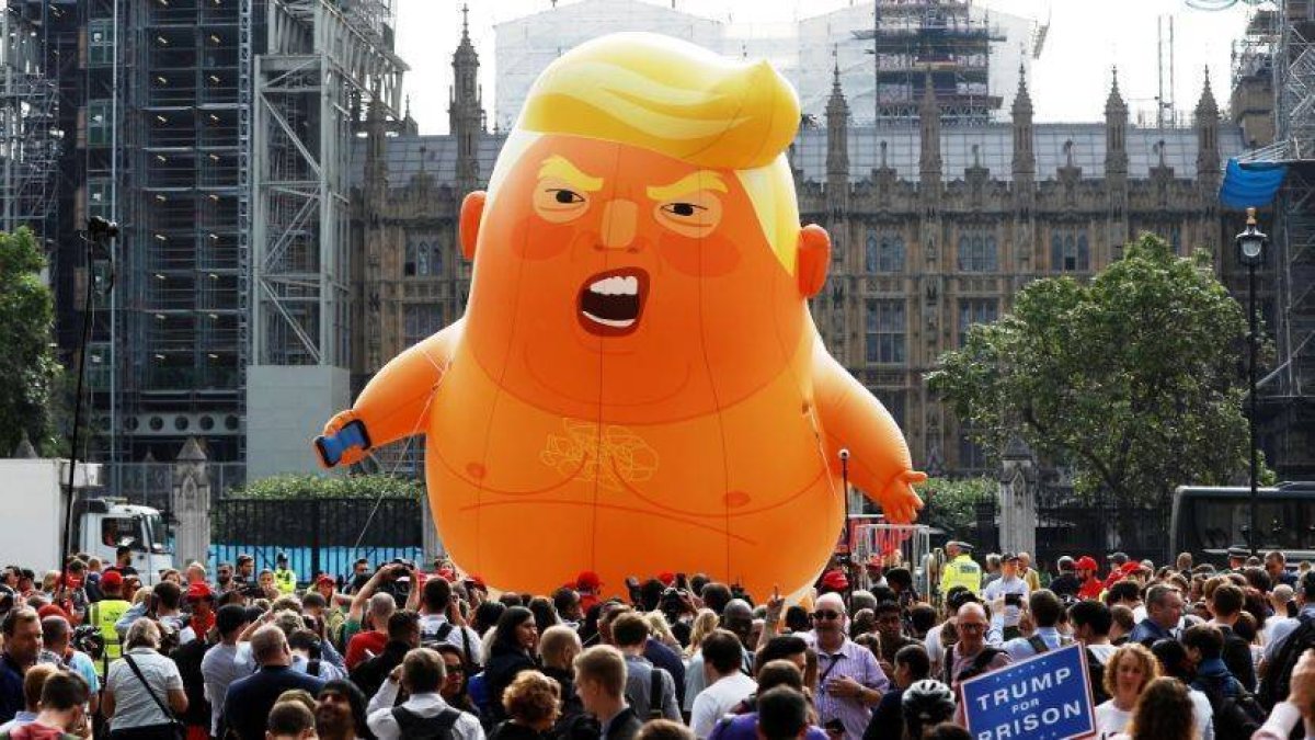“Bebé Trump” estará en lanzamiento de campaña del presidente Trump en ...
