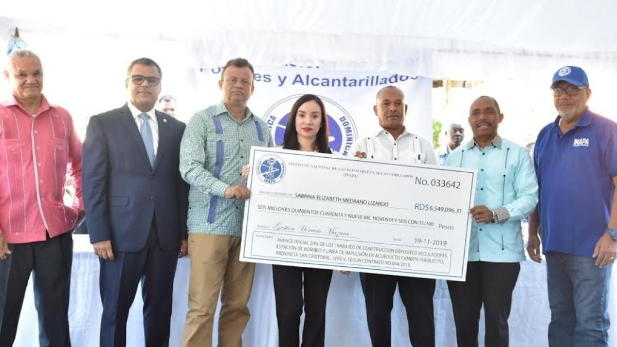 INAPA invierte más de RD$627 millones en obras para San Cristóbal