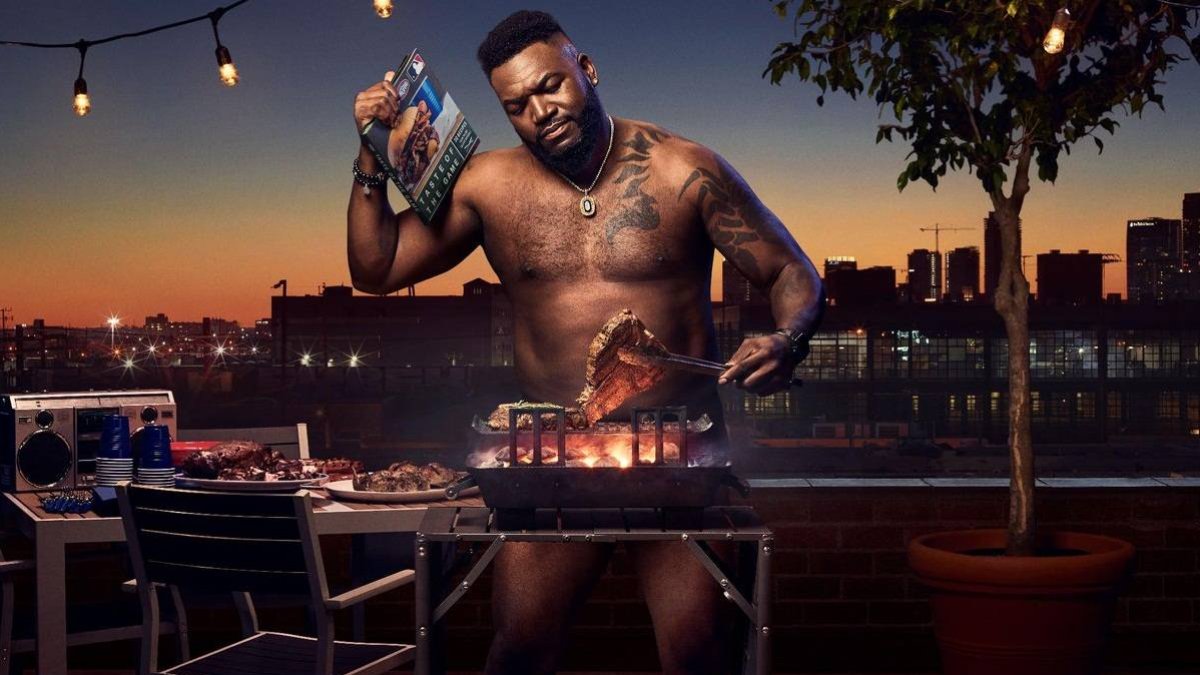 El “Big Papi” se desnuda completamente tras ser elegido para un comercial