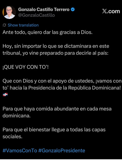 El mensaje de Gonzalo Castillo antes y después del fallo en caso ...