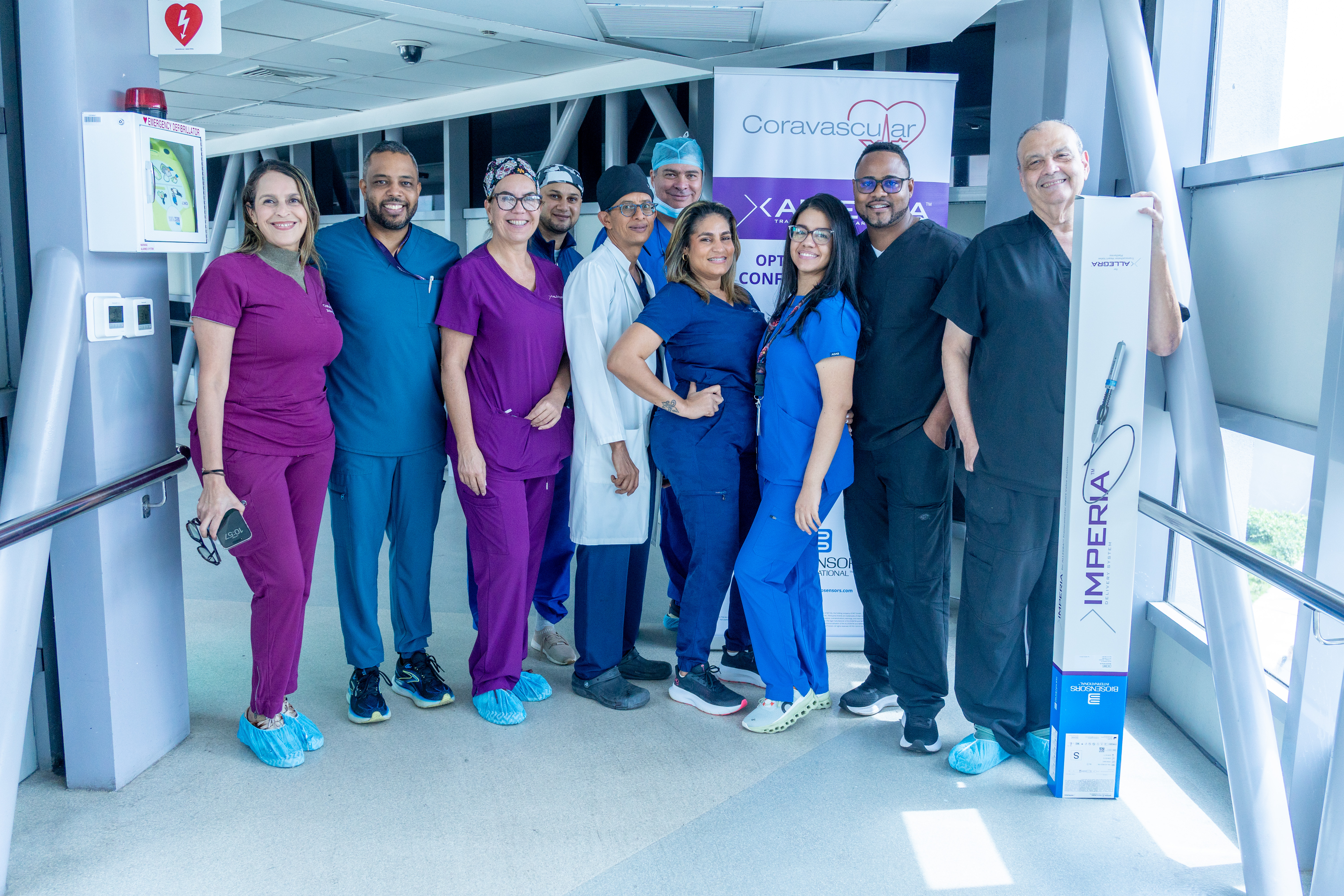 Realizan primer implante de válvula percutánea Allegra Valve in Valve